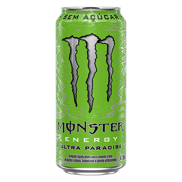 Energético Zero Açúcar Monster Ultra Paradise Lata 473ml - Supermercado ...