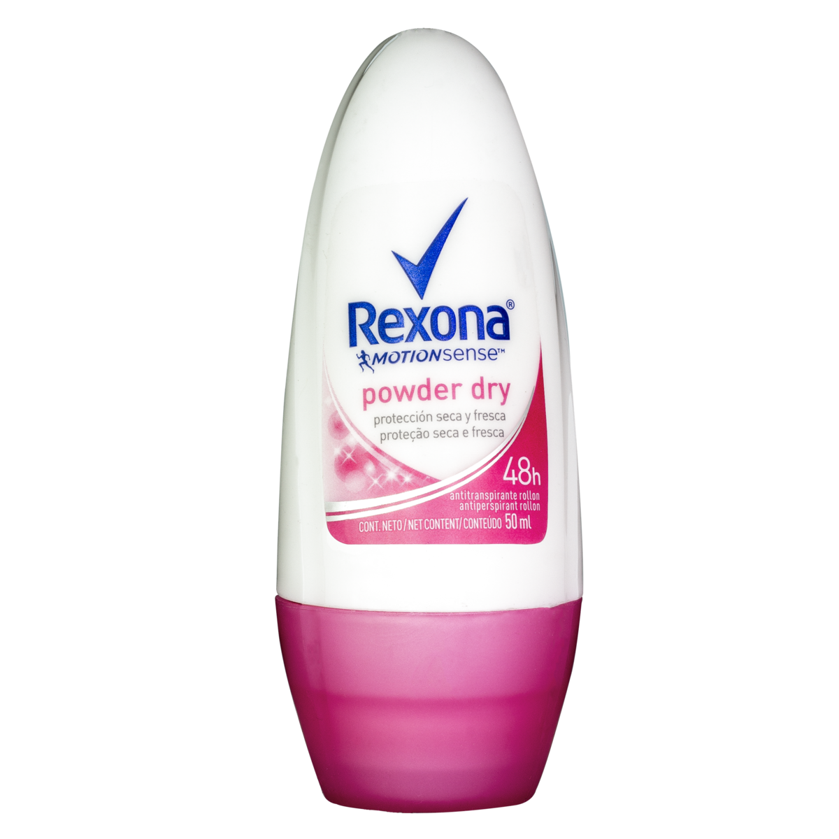 Antitranspirante Roll-On Powder Dry Rexona Motionsense 50ml ...
