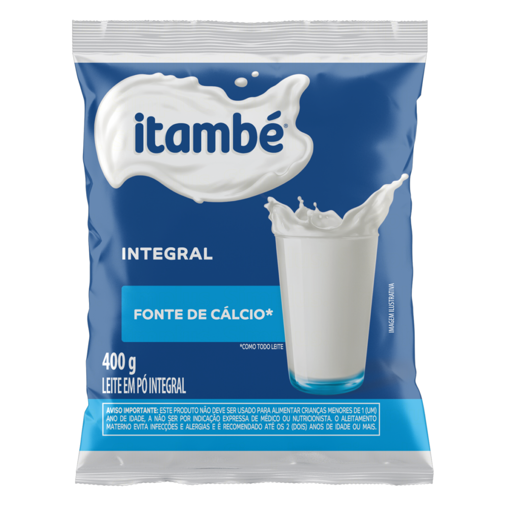 Leite em Pó Integral Itambé Pacote 400g - Supermercado Azevedo